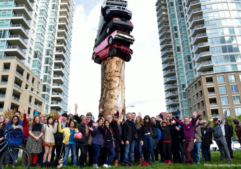 Trans Am Totem - Vancouver Biennale